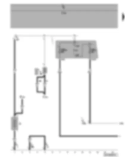 VW CADDY 2004 – Radiator fan, 2 speed (with thermal switch) . Wiring ...